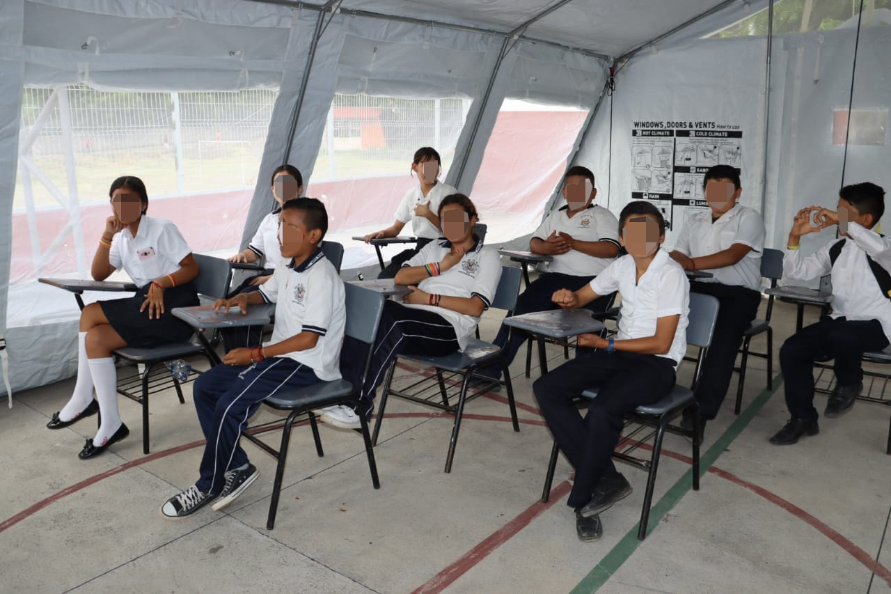 Gestionan llegada de más carpas para escuelas dañadas por sismos ... Gestionan llegada de más carpas para escuelas dañadas por sismos ...