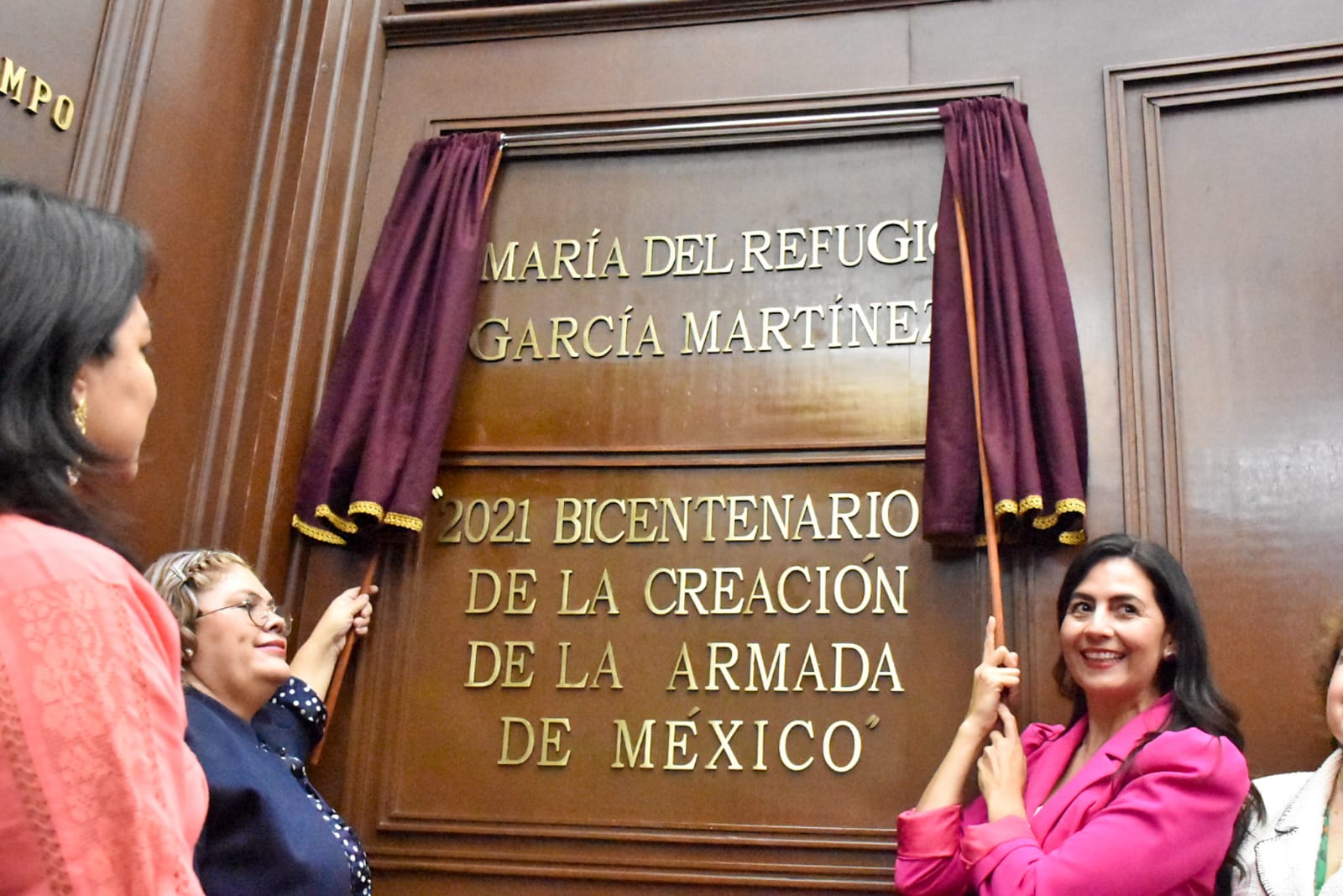 Solo 19 diputados acuden a homenaje a María del Refugio García Solo 19 diputados acuden a homenaje a María del Refugio García