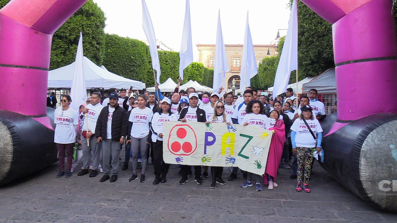 Morelia Con Marcha Conmemoran El Día De Los Derechos Humanos