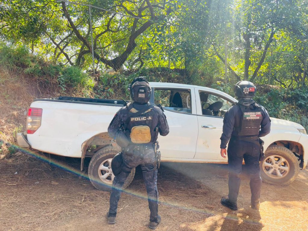 Aseguran 3 Camionetas Con Reporte De Robo En Uruapan