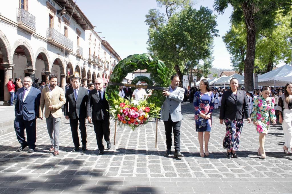 Conmemora ayuntamiento de Pátzcuaro 217 Natalicio de Benito Juárez Conmemora ayuntamiento de Pátzcuaro 217 Natalicio de Benito Juárez