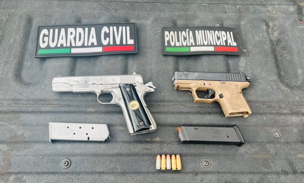 Aseguran A 2 En Posesión De Armas De Fuego En Zamora Quadratín Michoacán