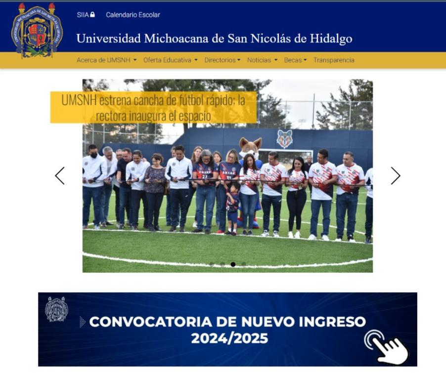 Abre la UMSNH su convocatoria de nuevo ingreso - Quadratín Michoacán Abre la UMSNH su convocatoria de nuevo ingreso - Quadratín Michoacán